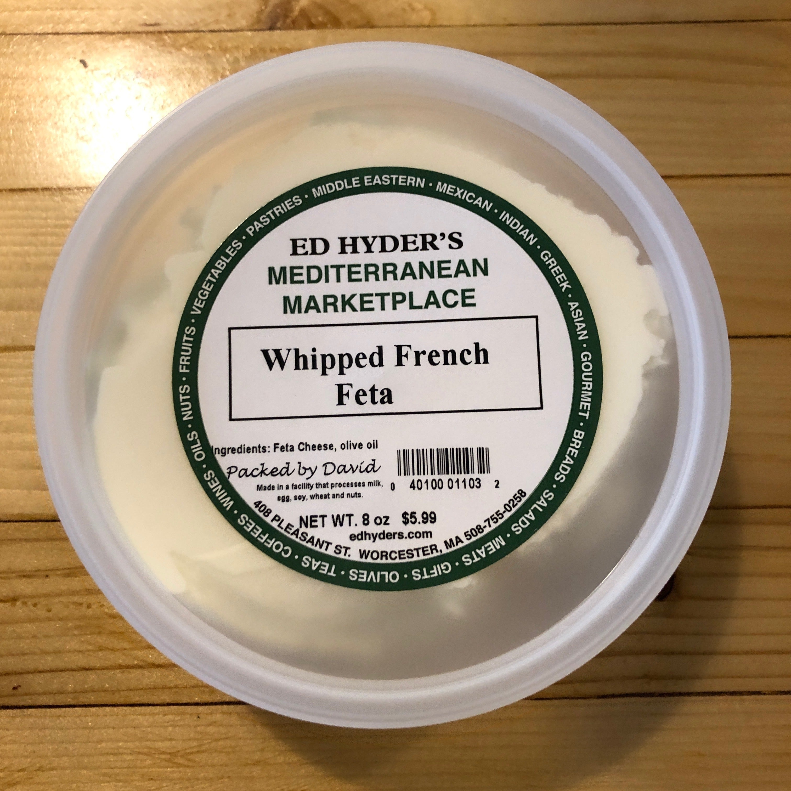 Dips - Whipped French Feta | ED HYDER'S MEDITERRANEAN MARKETPLACE