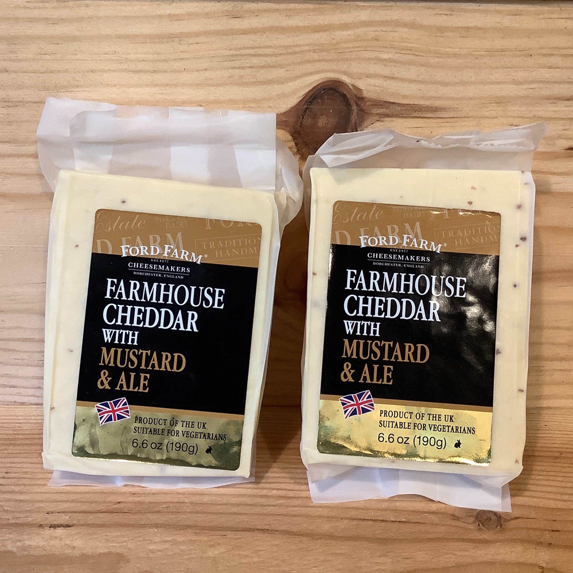 Ford Farm Mustard and Ale Cheddar | ED HYDER'S MEDITERRANEAN MARKETPLACE