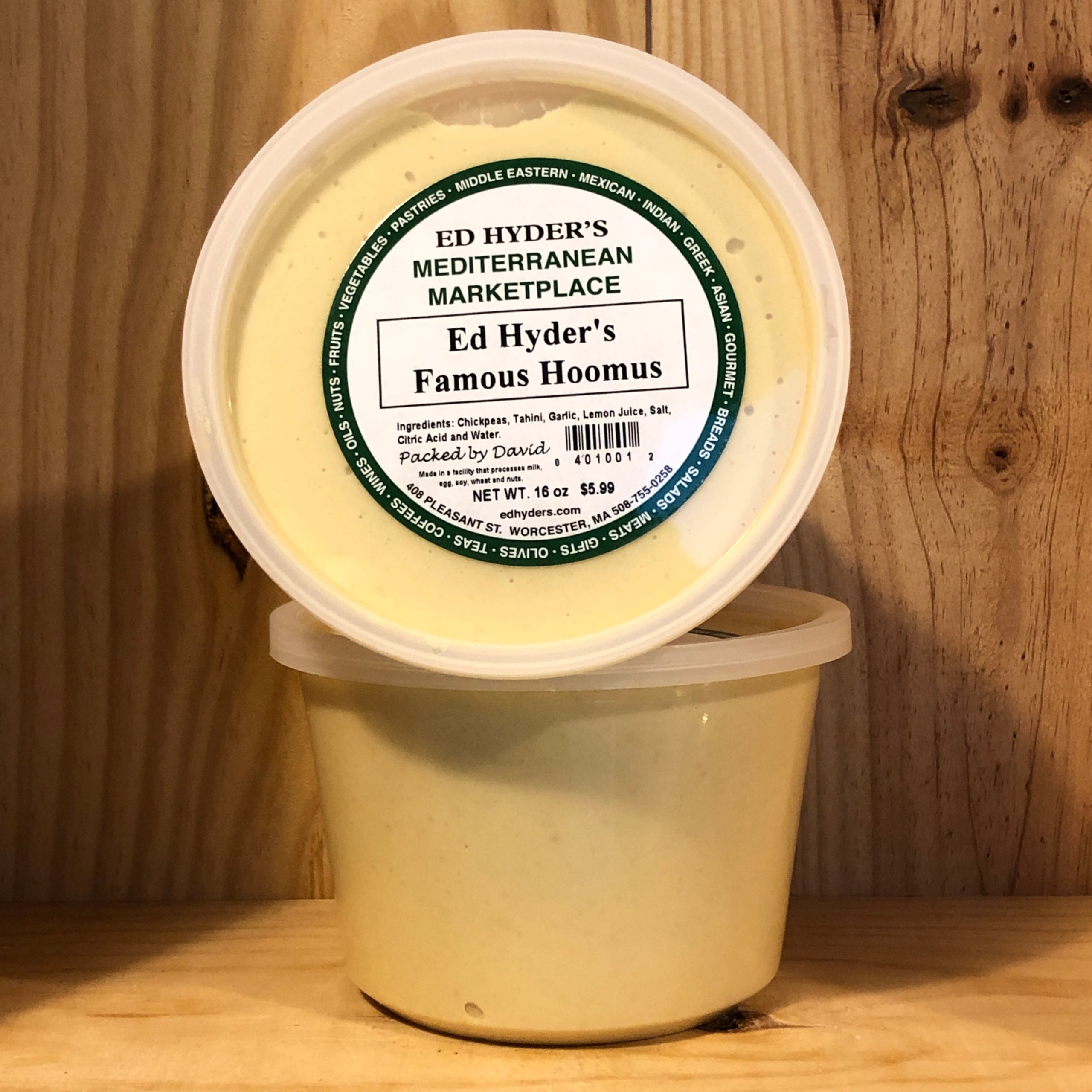 Ed Hyder's Famous Hummus | ED HYDER'S MEDITERRANEAN MARKETPLACE