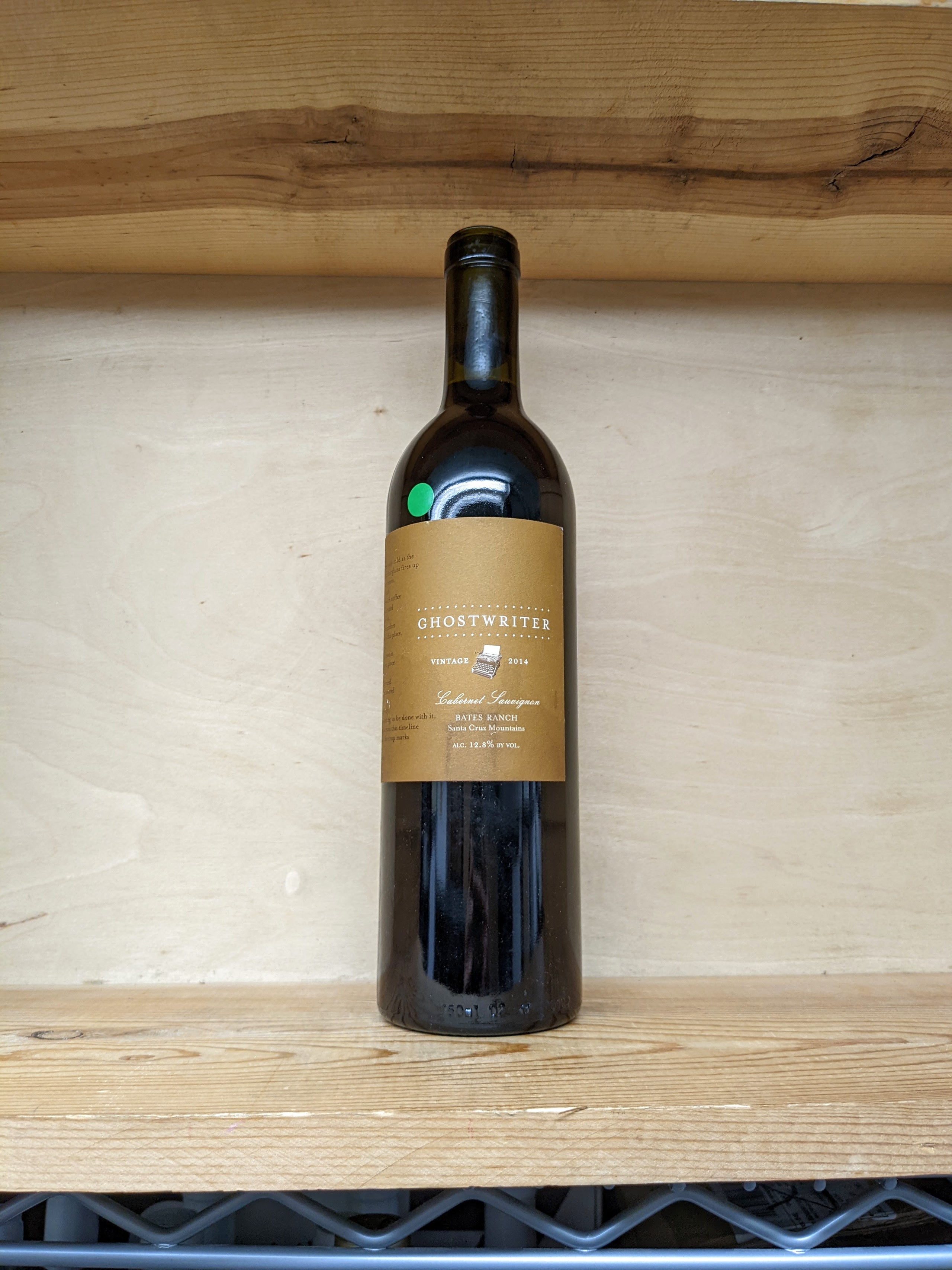 Wine Red - Ghostwriter, Cabernet Sauvignon Bates Ranch 2014 - Santa ...