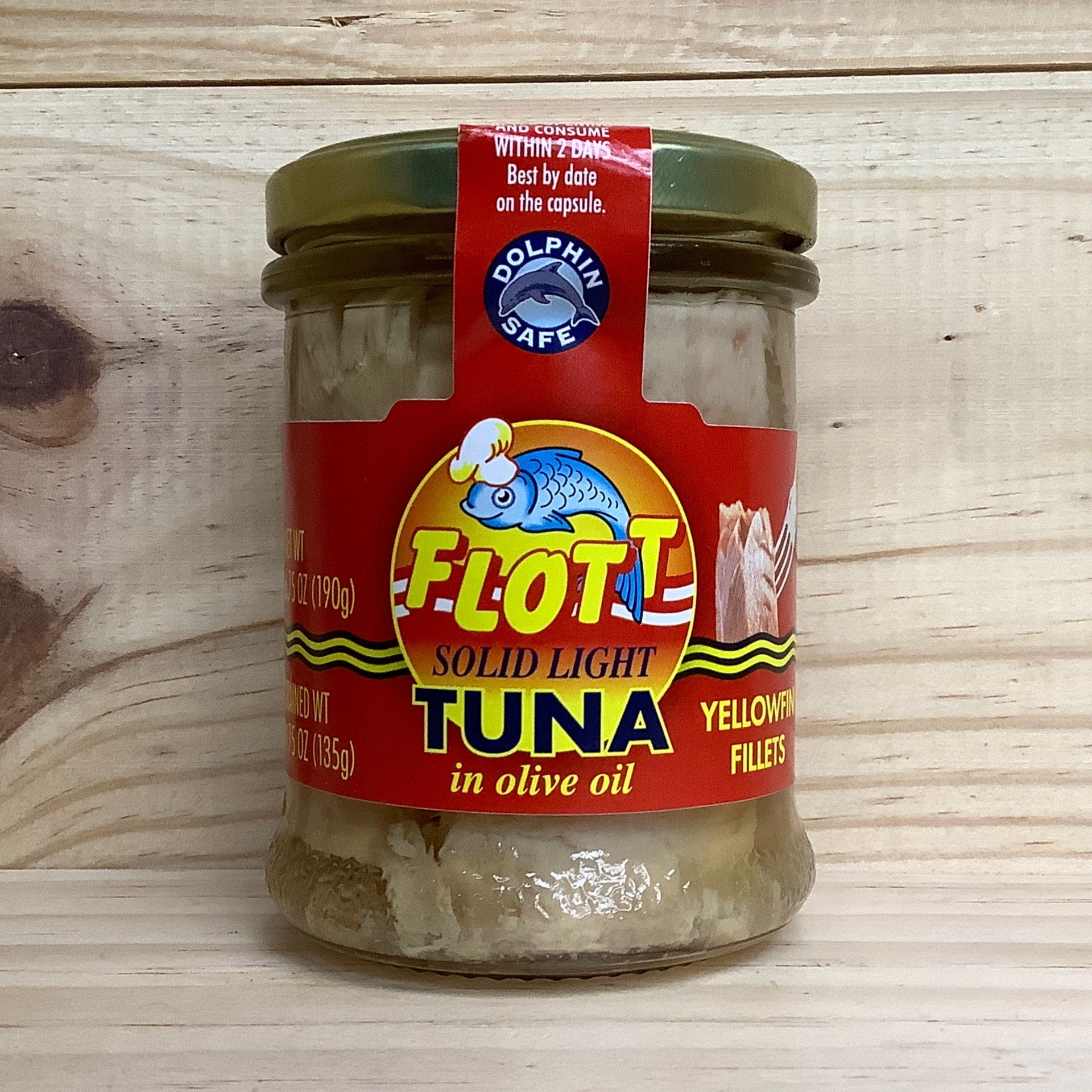 Flott Tuna in Olive Oil 6.75oz jar | ED HYDER'S MEDITERRANEAN MARKETPLACE