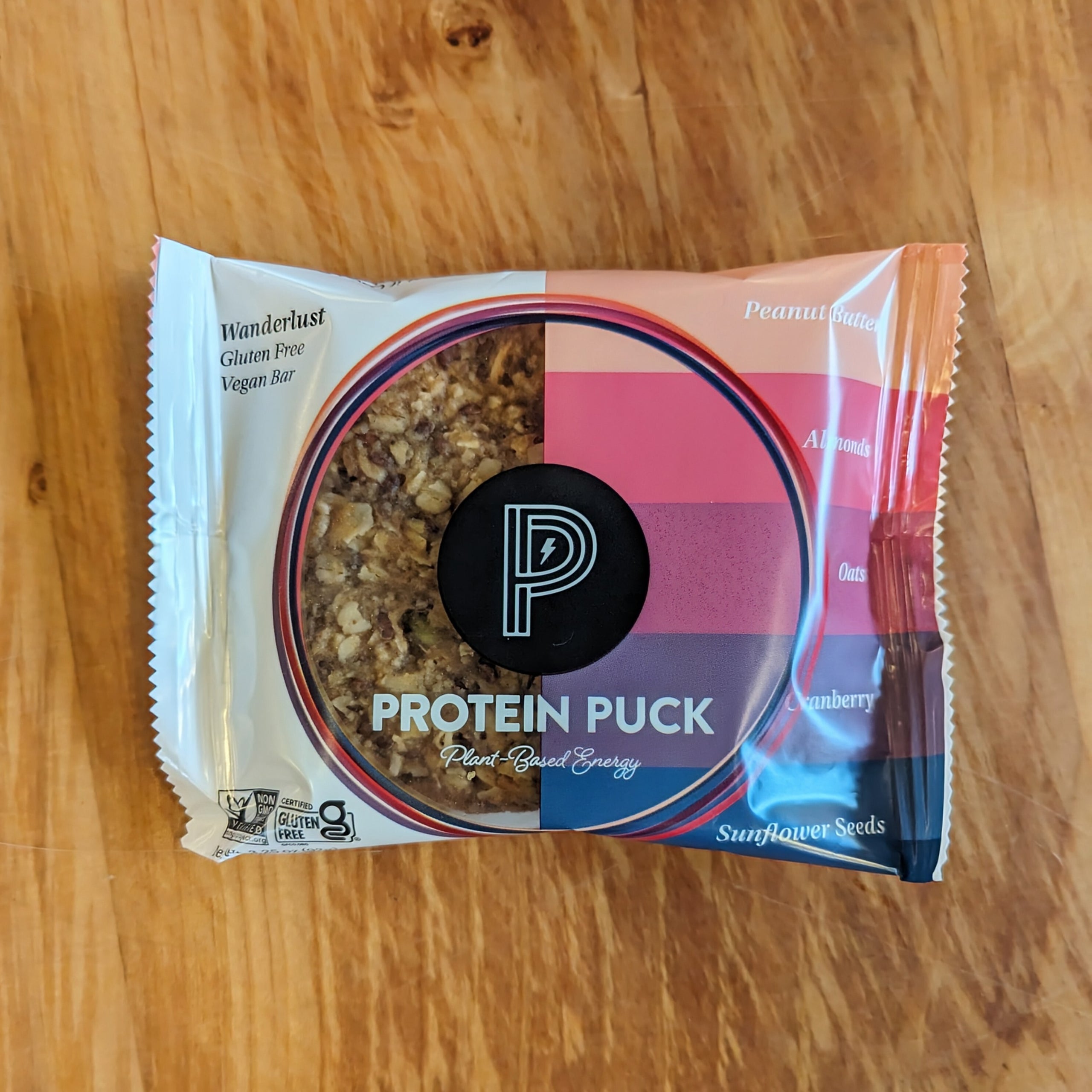 Protein Puck Peanut Butter Wanderlust | ED HYDER'S MEDITERRANEAN ...