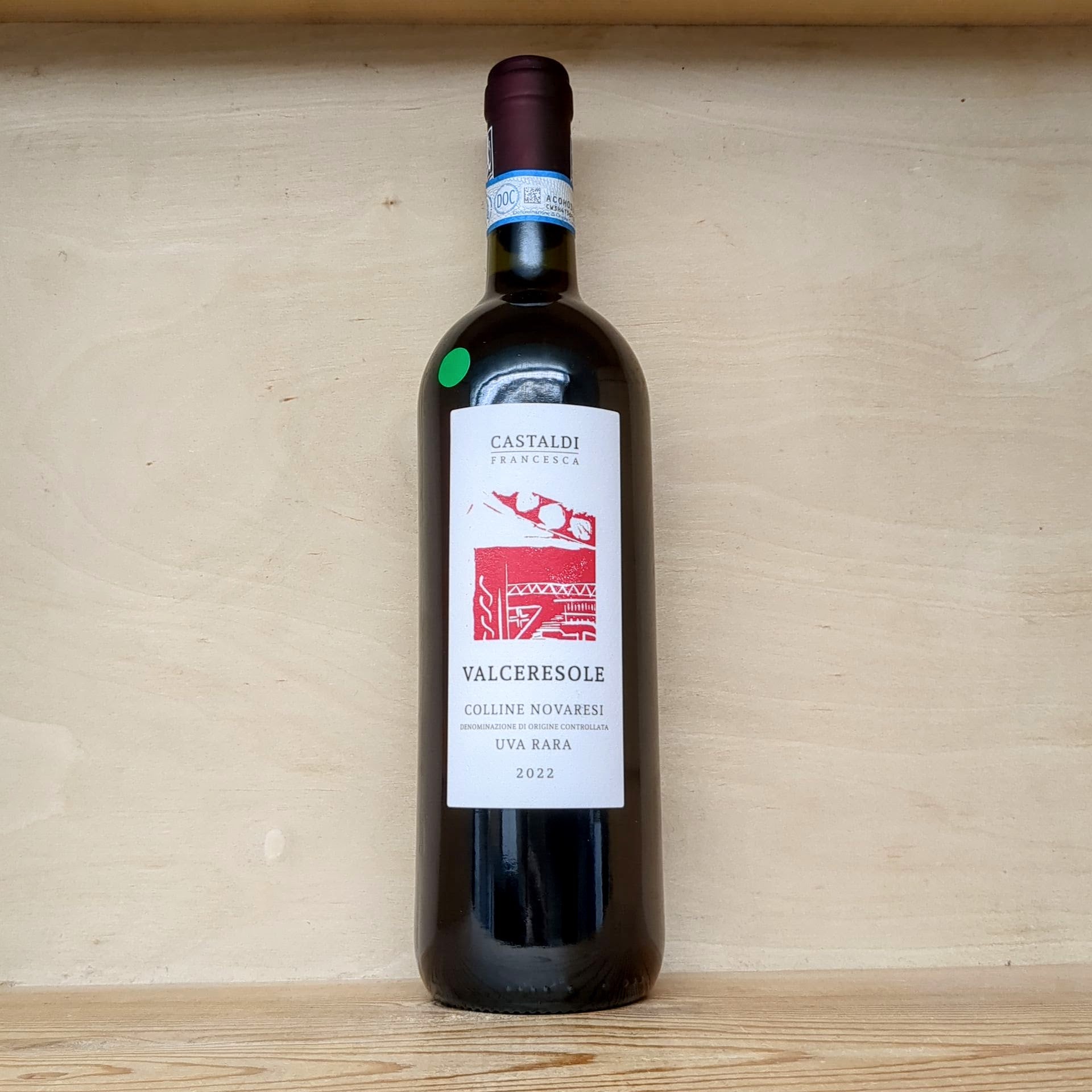 Wine Red - Francesca Castaldi, Uva Rara Valceresole Rosso - Piedmont ...