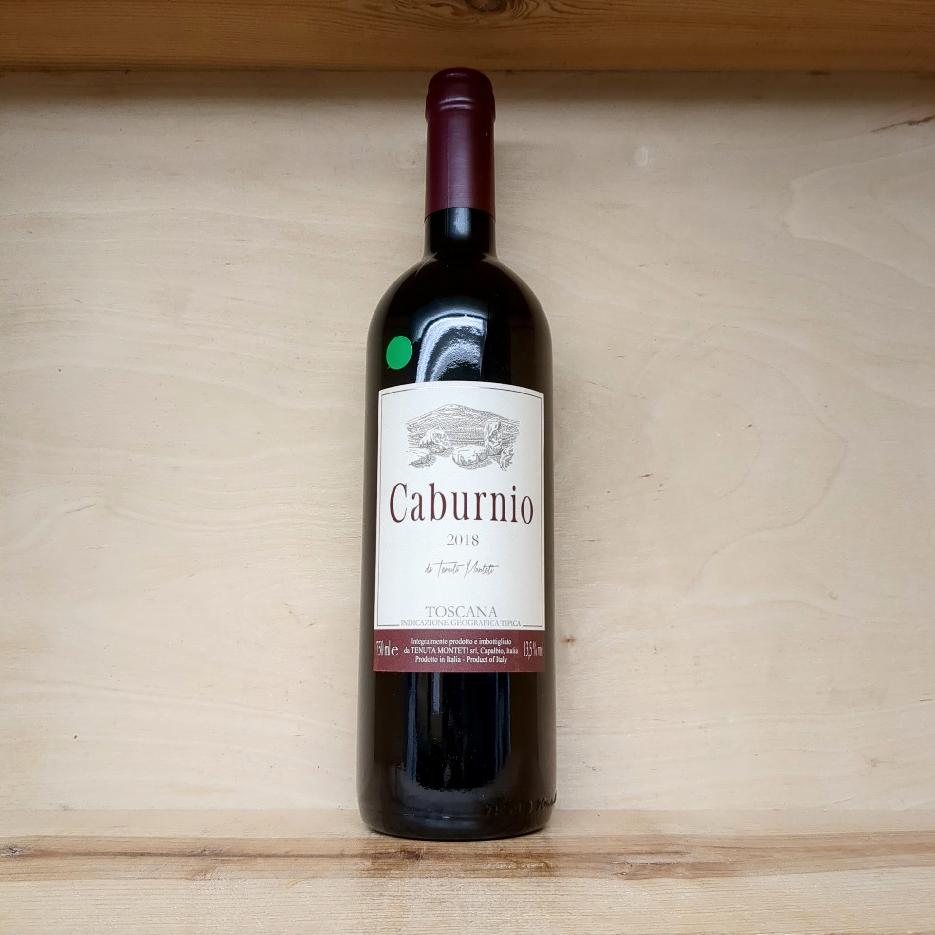 Wine Red - Tenuta Monteti, Caburnio Super Tuscan - Tuscany, Italy | ED ...